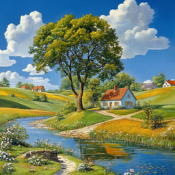 Countryside Jigsaw Puzzle - Play Online