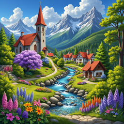 Countryside Jigsaw Puzzle - Play Online
